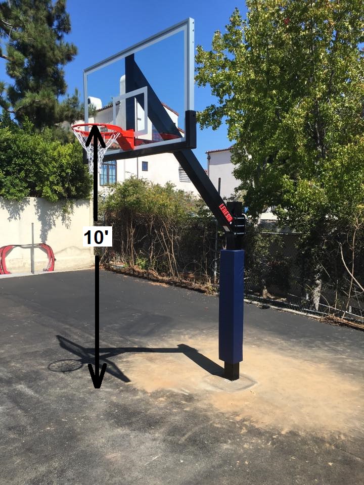 Basketball Goal Regulation Height First Team Inc 